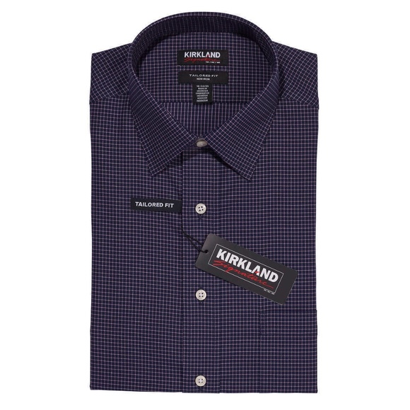 Kirkland Signature | Shirts | Kirkland Signature Mens Tailored Fit ...